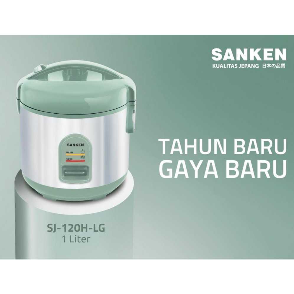 Jual SANKEN SJ-120H-LG Rice Cooker Penanak Nasi 1 Liter | Shopee Indonesia