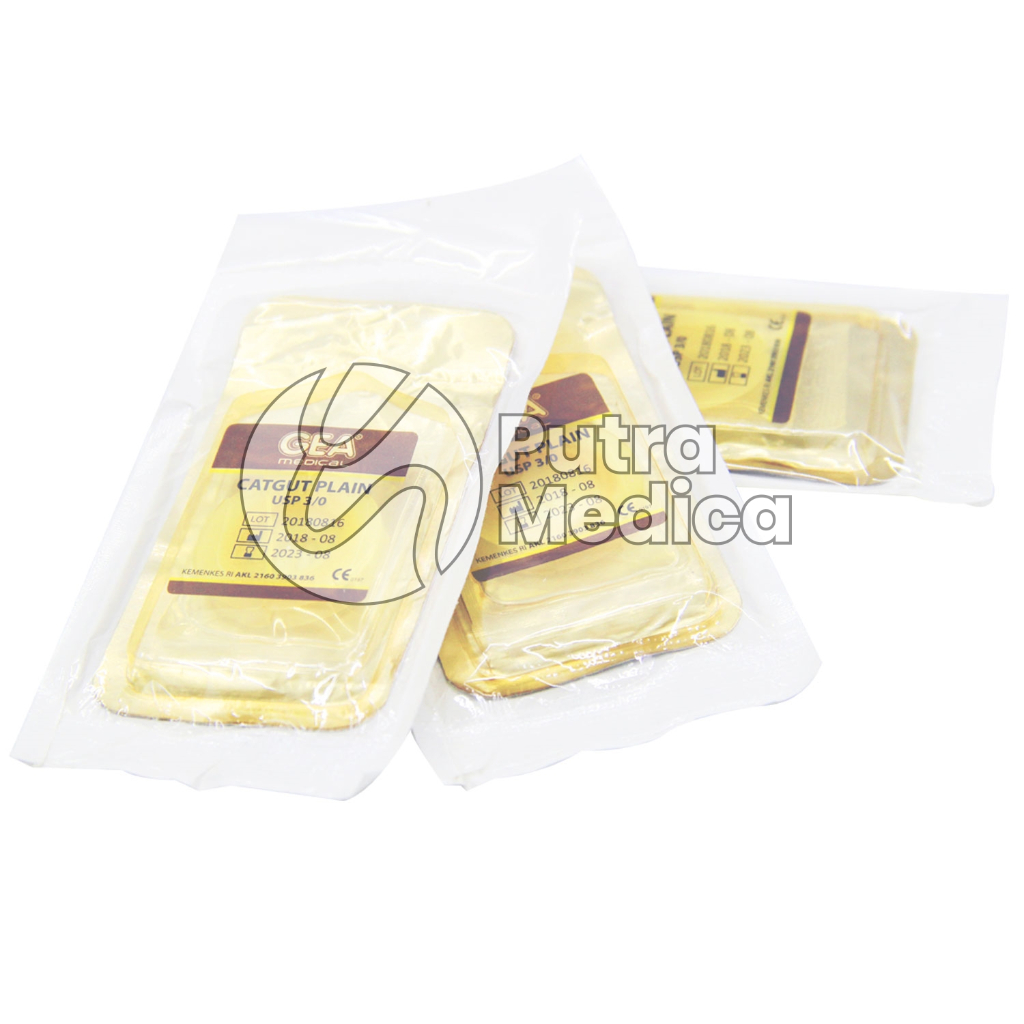 Jual Gea Heacting Catgut Plain - 1pc / Benang Senar Jahit Bedah Medis ...