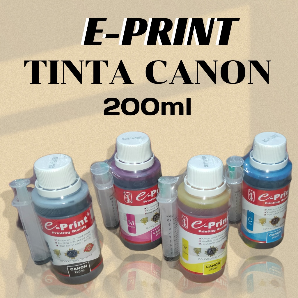 Jual TINTA EPRINT 200ML/ TINTA E-PRINT CANON 200 ML/TINTA MURAH CANON ...
