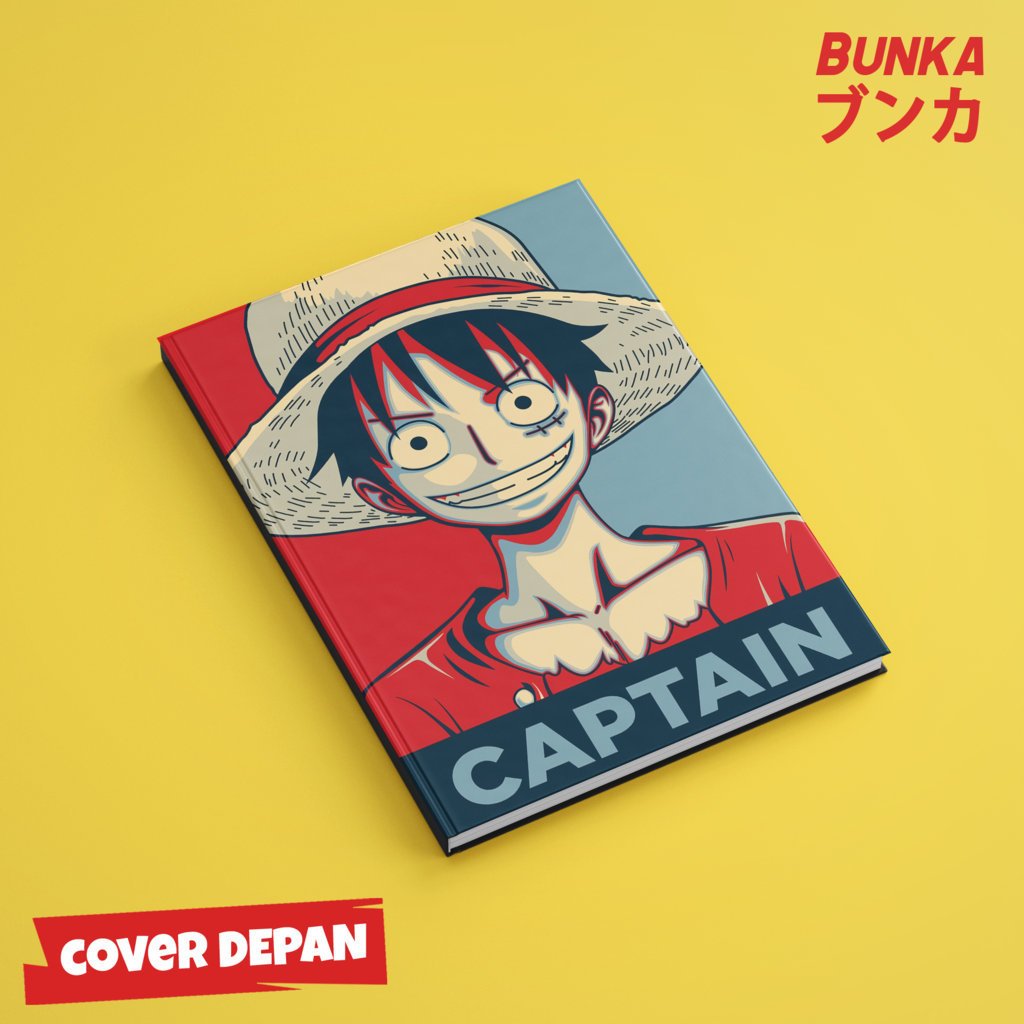 Jual Note Book Aesthetic Anime One Piece Monkey D Luffy Hope Style ...