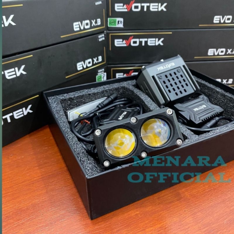 Jual evotek x2 mini projector double lens 90 watt evo x2 high quality ...