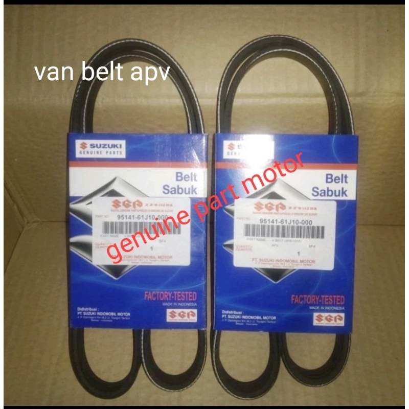 Jual VAN BELT/FAN BELT (4PK-1050)SUZUKI APV (95141-61J10-00) | Shopee Indonesia