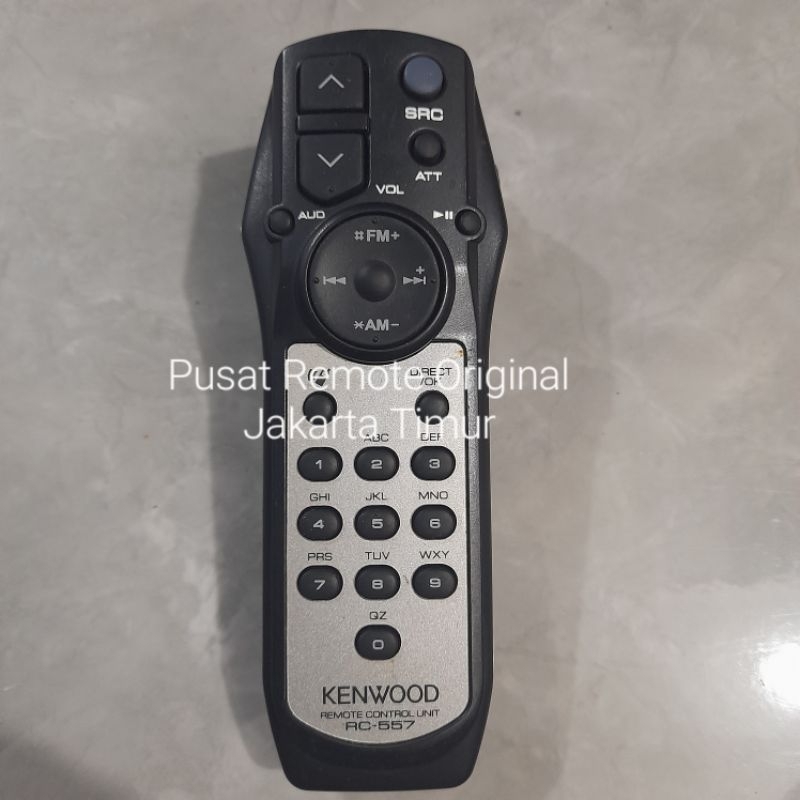 Jual REMOTE REMOT DVD TAPE MOBIL KENWOOD RC-557 ORIGINAL ASLI | Shopee ...