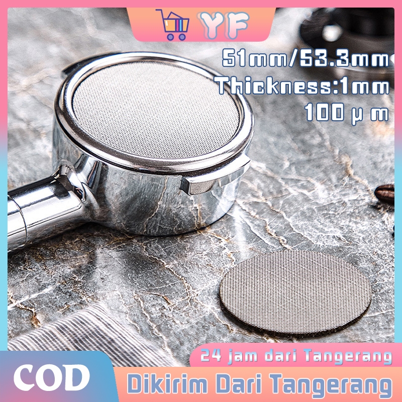 Jual Filter Kopi Jaring Baja Tahan Karat 316 + Akrilik Ukuran 51mm 53 ...