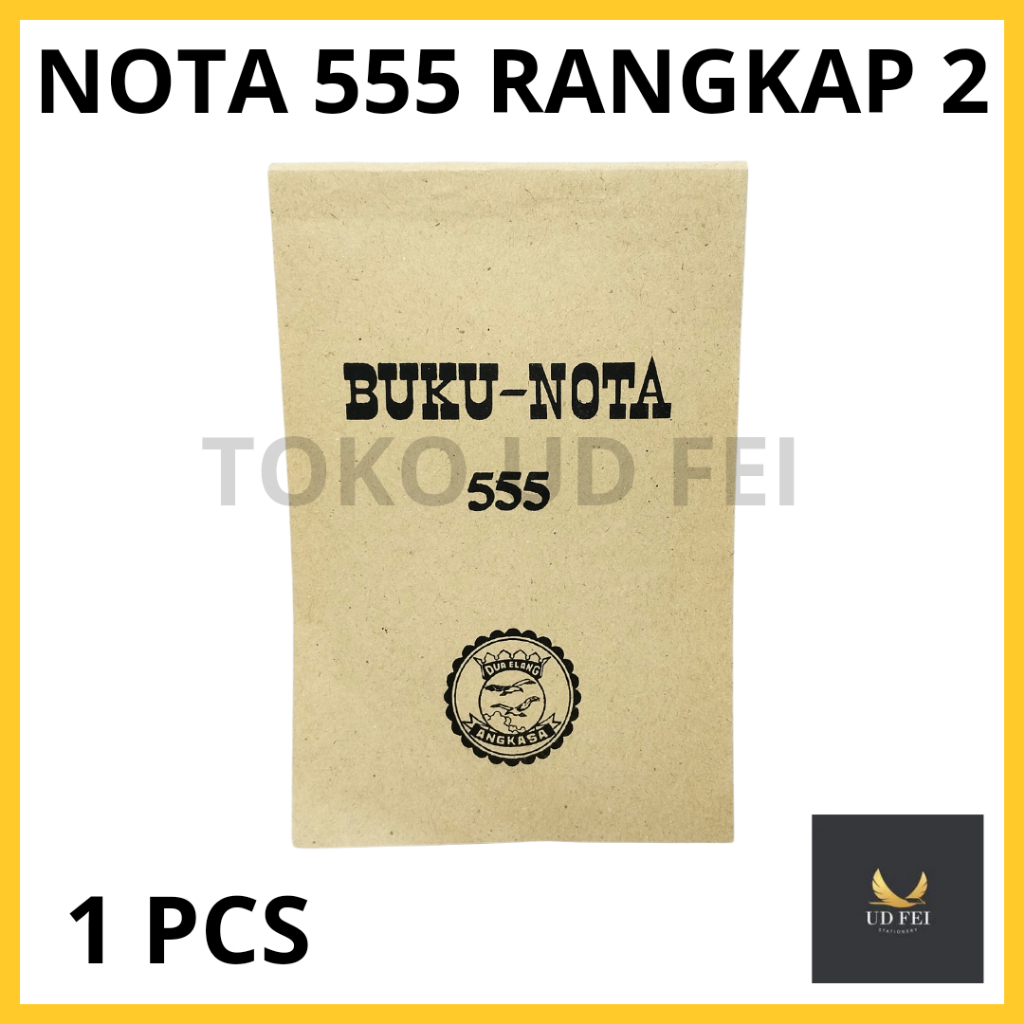 Jual (1 PCS) Nota 555/ Nota rangkap 2/ Nota 2 Ply / Nota kontan rangkap ...