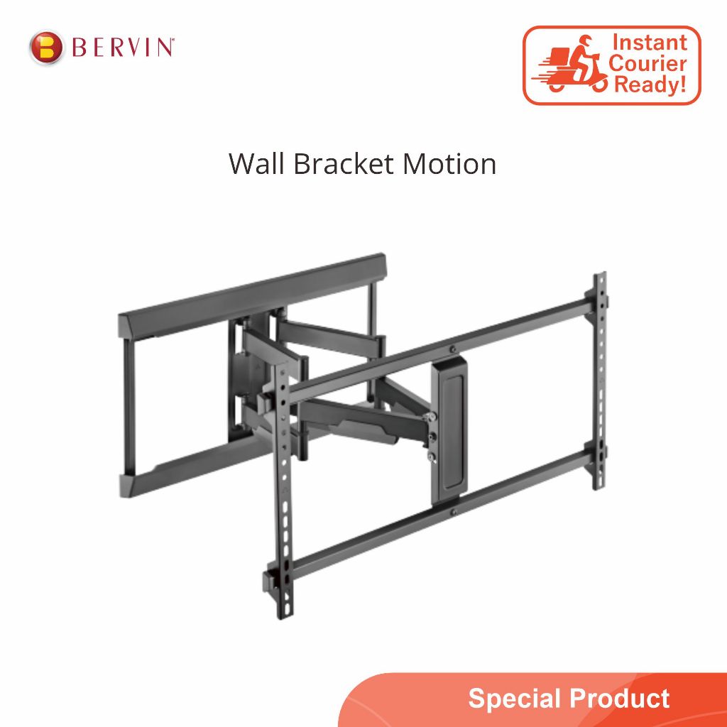 Jual Wall Bracket Motion untuk TV 43" - 90" | Bervin | Shopee Indonesia