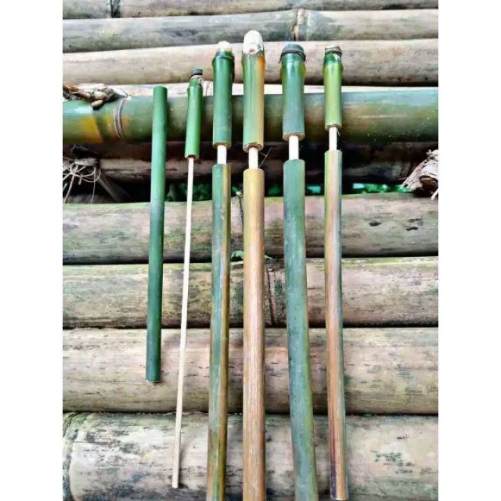 Jual pletokan bambu/tembakan bambu tradisional/mainan anak jadul ...