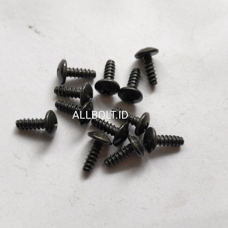 Jual (paket 10pcs) Baut ulir 4x12 baut body (10biji) | Shopee Indonesia