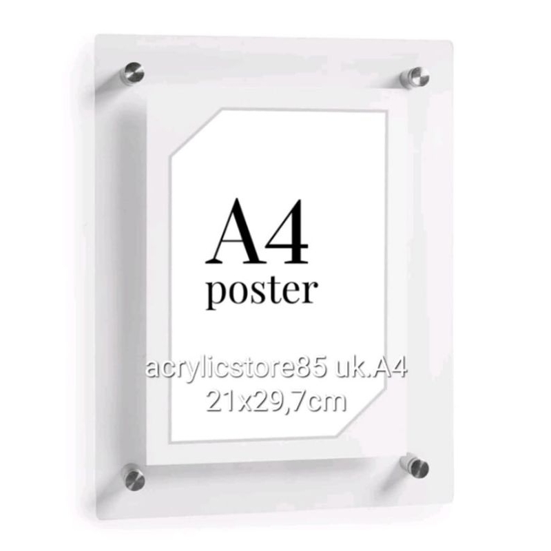 Jual Acrylic XT Frame 2mm ukuran A4 | Shopee Indonesia