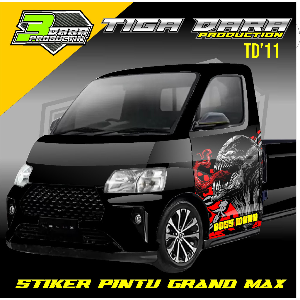 Jual STICKER MOBIL STICKER DECAL PINTU PICK UP GRANMAX, CARRY, L300 ...