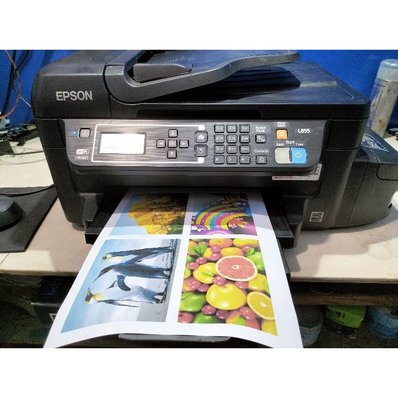 Jual Printer Epson L655 Wifi Duflek Bisa Scan F4 lewat adf Barang Gress ...