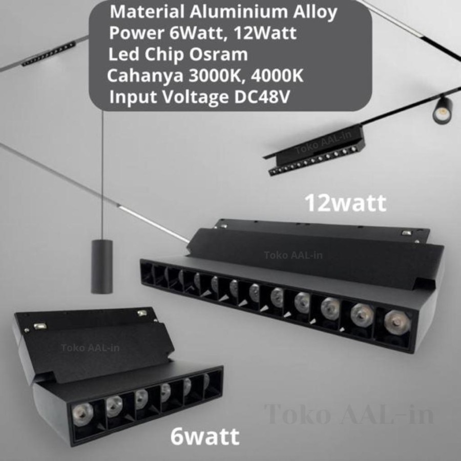 Jual MAGNETIC TRACK LIGHT SYSTEM | Shopee Indonesia