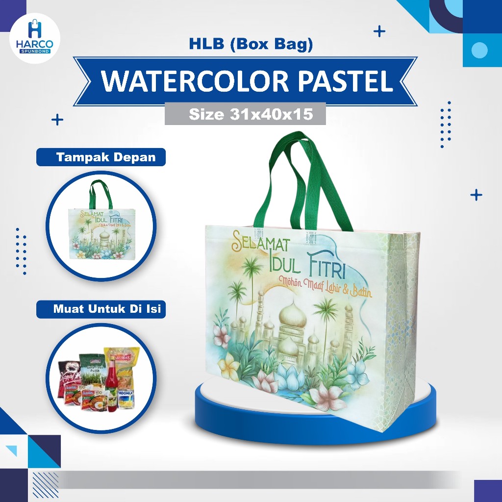 Jual Tas Parcel Lebaran Laminasi | Goodie Bag Idul Fitri | Tas ...