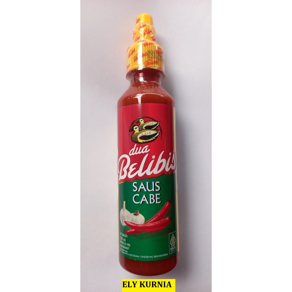 Jual DUA BELIBIS SAUS CABE 235 ML | SAMBAL BELIBIS | Shopee Indonesia