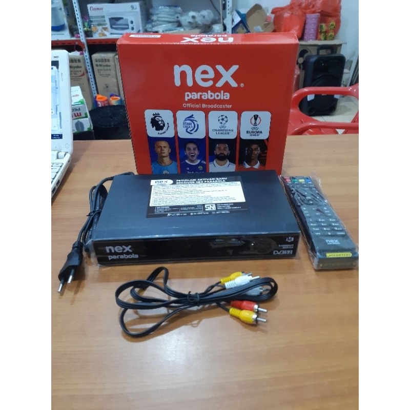 Jual Reciever Nex Parabola Merah - Support MNC Group | Shopee Indonesia