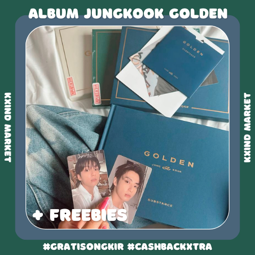 Jual Album Jungkook BTS Golden Photobook version / album only golden jk / album jk bts / album ...