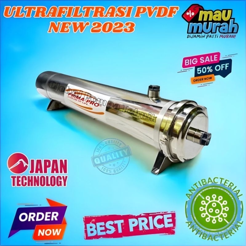 Jual ultrafiltrasi pvdf 8000 lph UF PVDF 8000 lph Filter Air UF 8000 ...