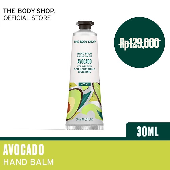 Jual Star The Body Shop Avocado Hand Balm Hand Cream 3ml | Shopee Indonesia