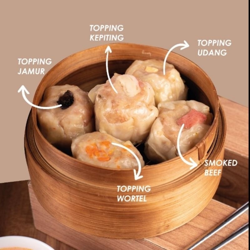 Jual Dimsum Dimsam Dim Sum Dim Sam isi 10 Besar Vacum Premium Mix ...