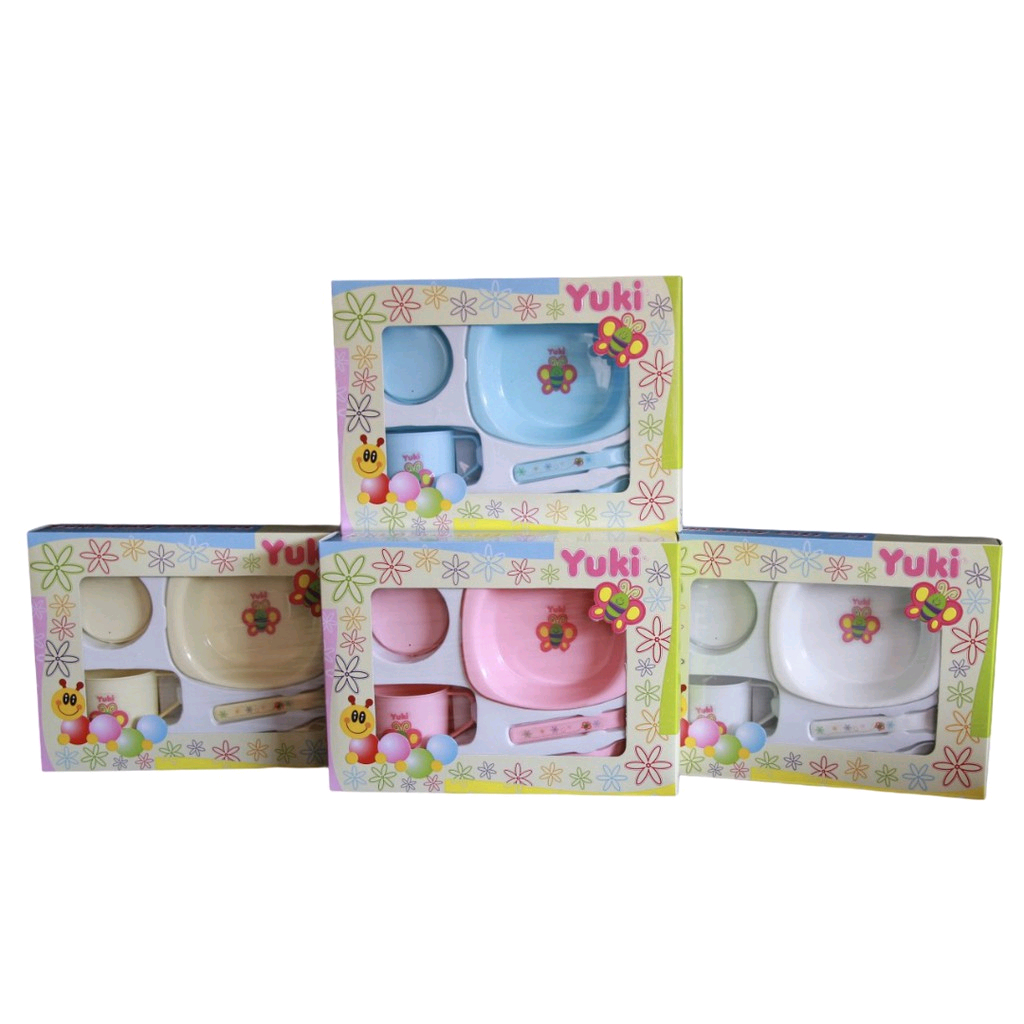 Jual YUKI BABY GIFT SET KECIL / FEEDING SET / KOTAK MAKAN BAYI ( BPA ...