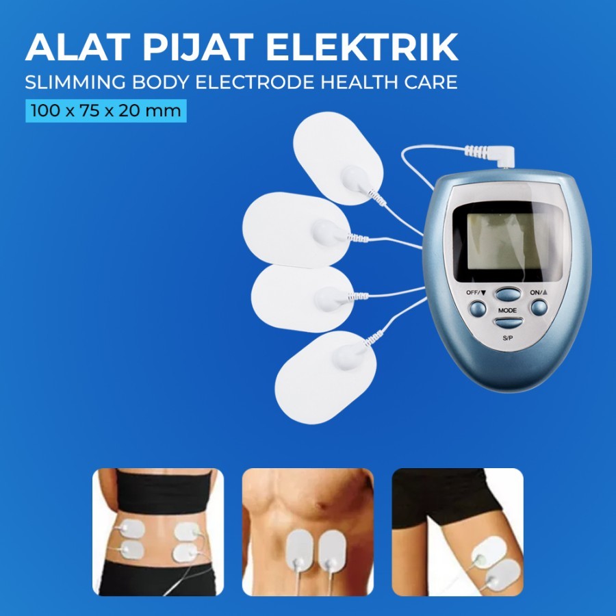 Jual Alat Pijat Elektrik Slimming Body Electrode Health Care | Shopee ...