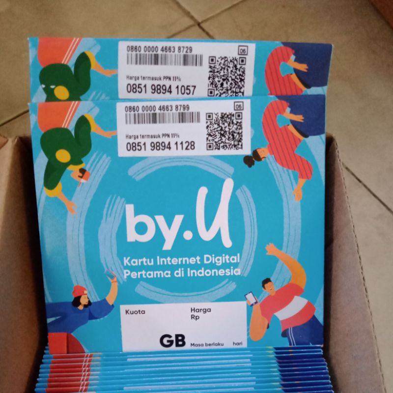 Jual REGULER BYU BISA DI GUNAKAN NASIONAL EXP FEBRUARI 2026 WAJIB INJEK ...