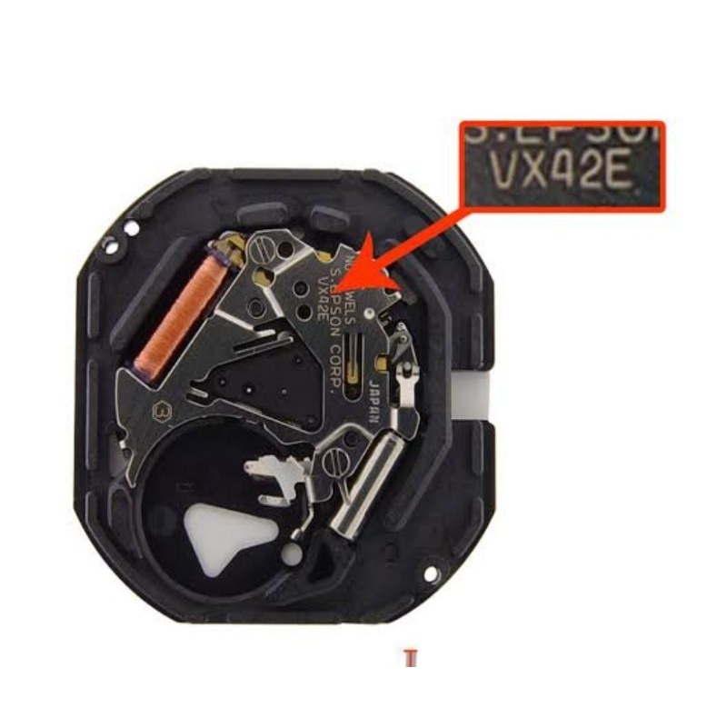 Jual MESIN JAM TANGAN PRIA VX 42 TANGGAL | Shopee Indonesia