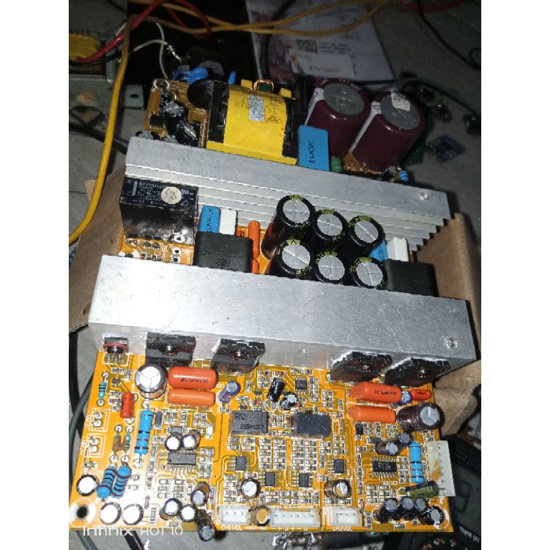 Jual kit modul power amplifier class d + smps | Shopee Indonesia