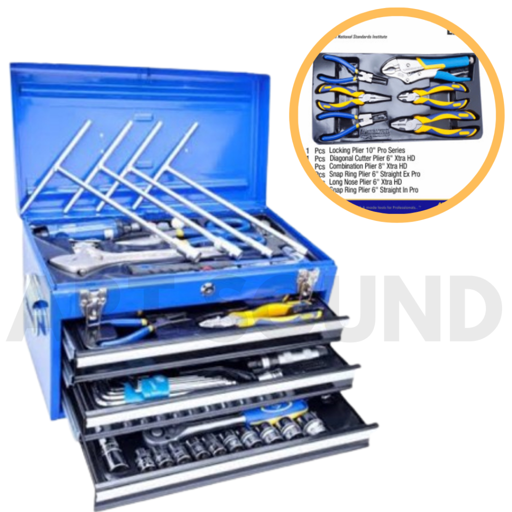 Jual Tool Box Set 77 Pcs Tool Kit Set 77 Pcs American Tools 8957751 ...