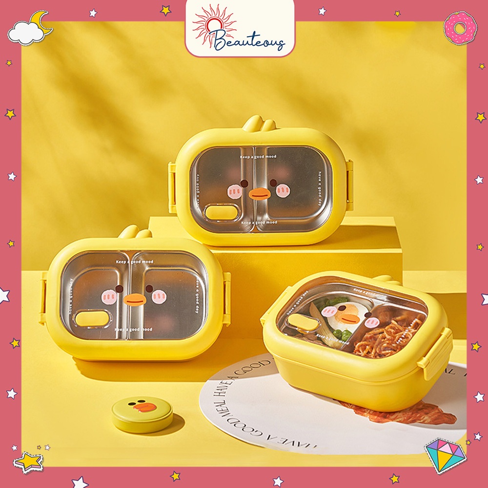 Jual Kotak Makan Lunch Box Tempat Makan Stainless Plastik Anak Dewasa ...