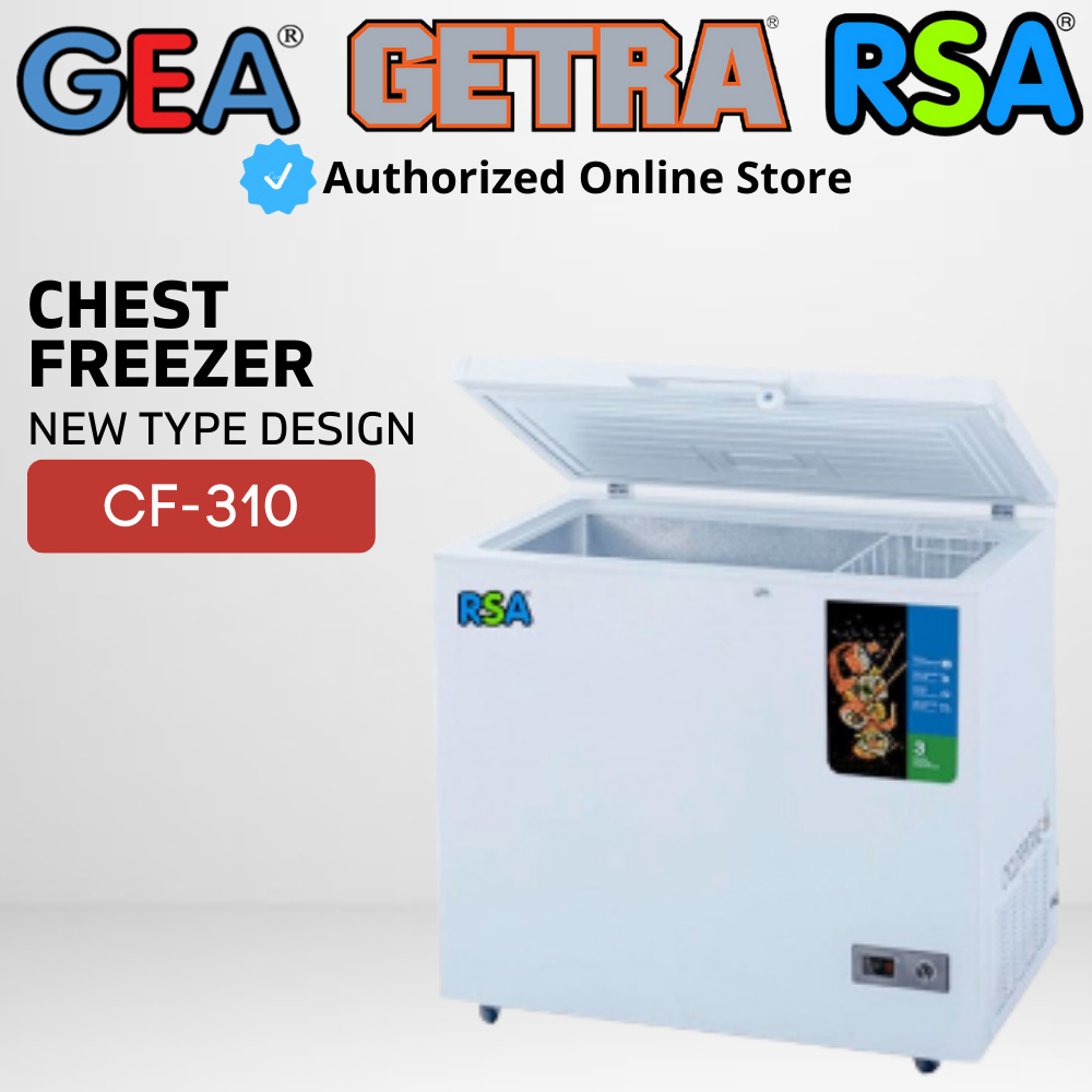 Jual Chest Freezer Rsa Cf 310 Cf 310q Chest Freezer Box 318 Liter ...