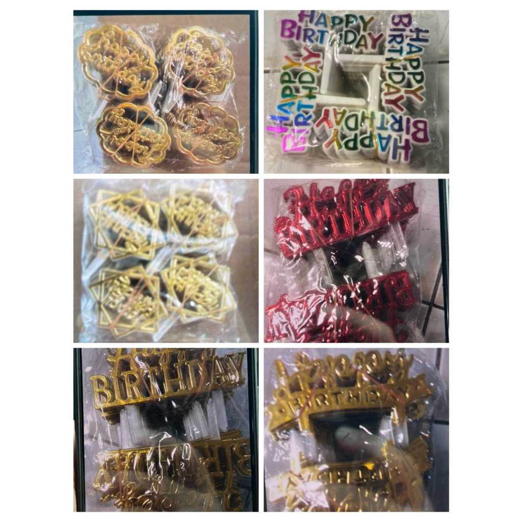 Jual Cake topper mini hbd | Shopee Indonesia