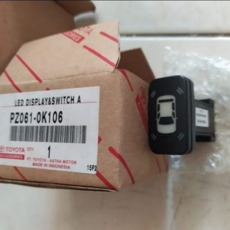Jual saklar switch corner sensor parkir innova fortuner original ...