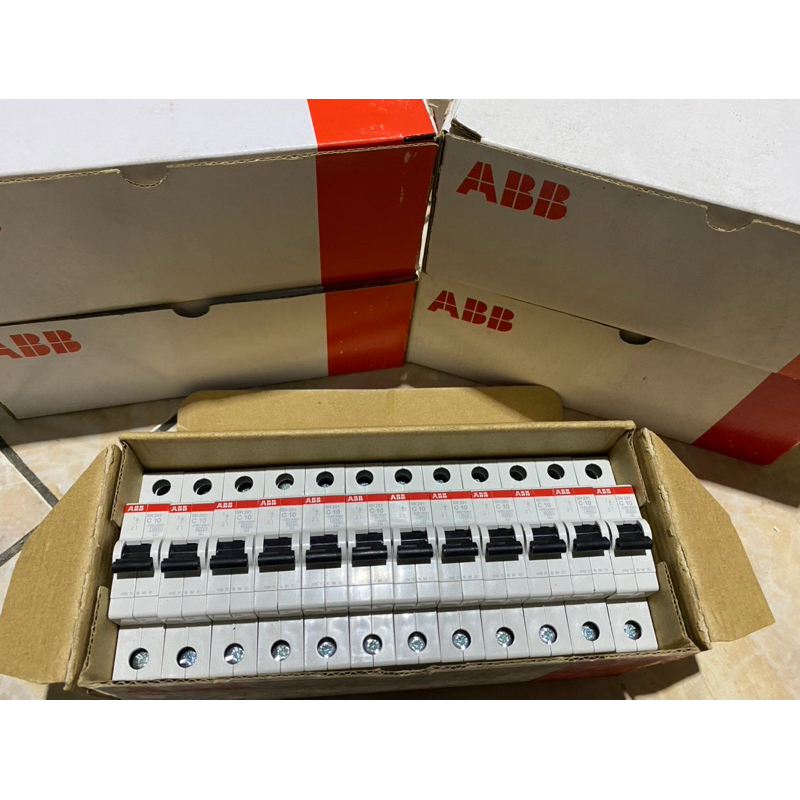 Jual MCB ABB sh201 1phas mulai amper 4A , 6A , 10A , 16A , 20A Baru gress otiginal. | Shopee ...