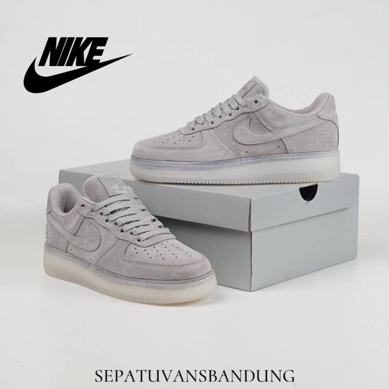 Jual Nike Air Force 1 Reigning Champion Cool Grey | Shopee Indonesia