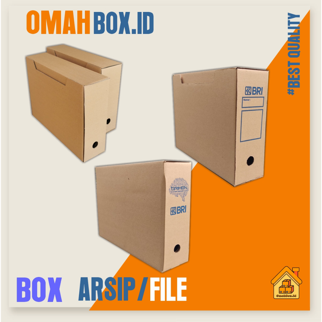 Jual Kardus box arsip/file 38x10x28 cm | dokumen | file | arsip ...