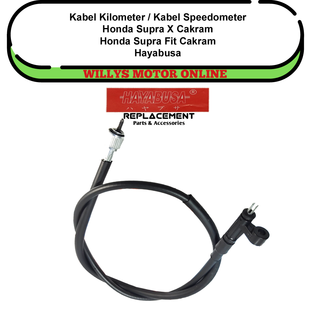 Jual Kabel Speedometer Supra fit Cakram Hayabusa / Kabel Kilometer ...