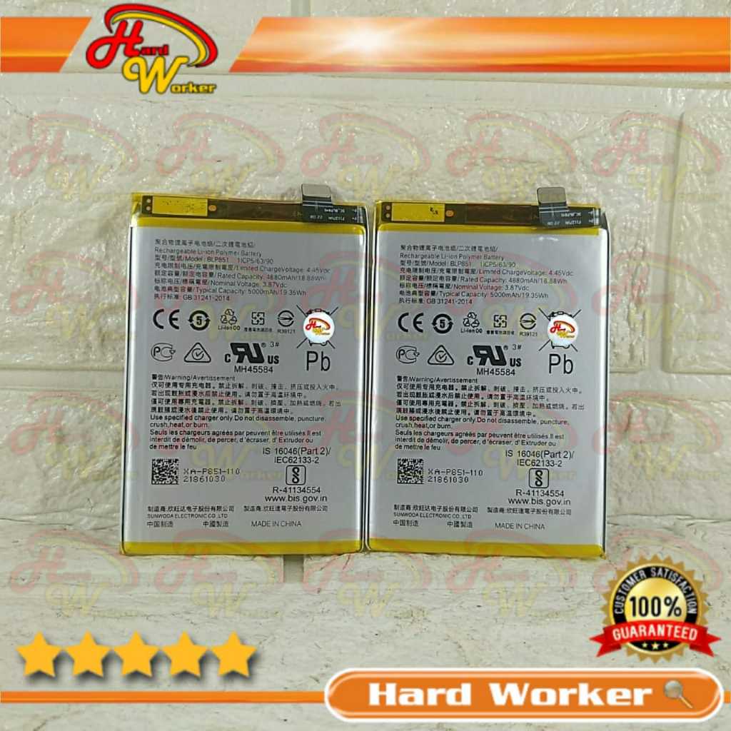 Jual Baterai Original Oppo A95 4G - CPH2365 Battery BLP851 BLP-851 ORI ...