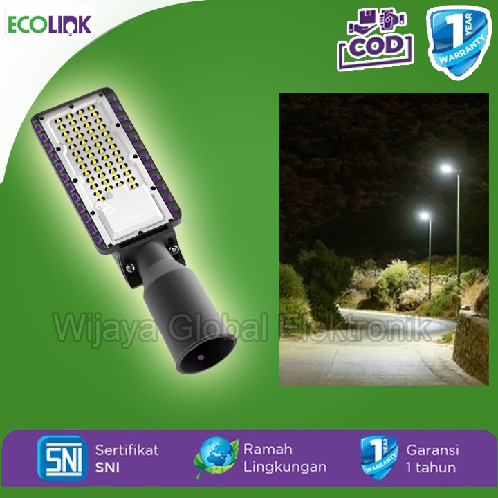 Jual Lampu Jalan LED PJU Street Lamp Sorot Outdoor Penerangan 20w 35w ...