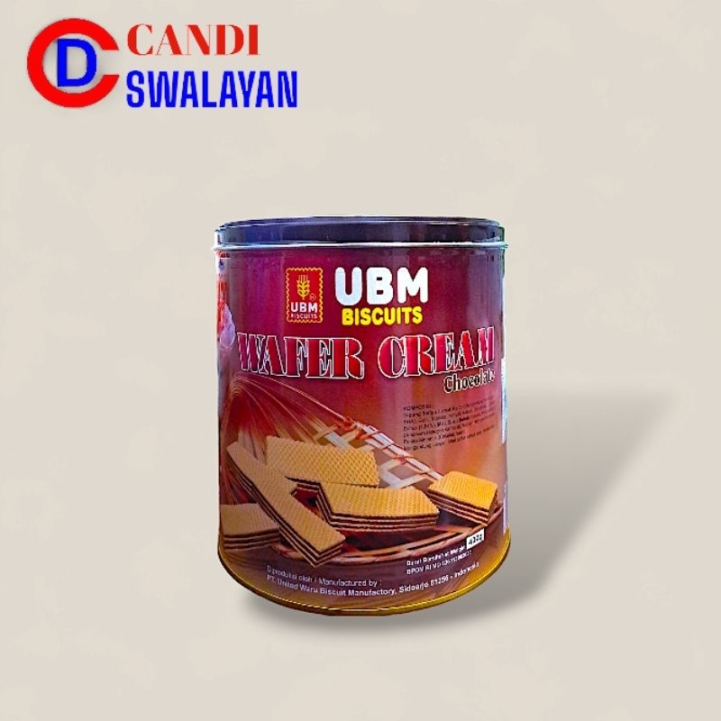 Jual UBM WAFER CHOCOLATE KALENG 400GR | Shopee Indonesia