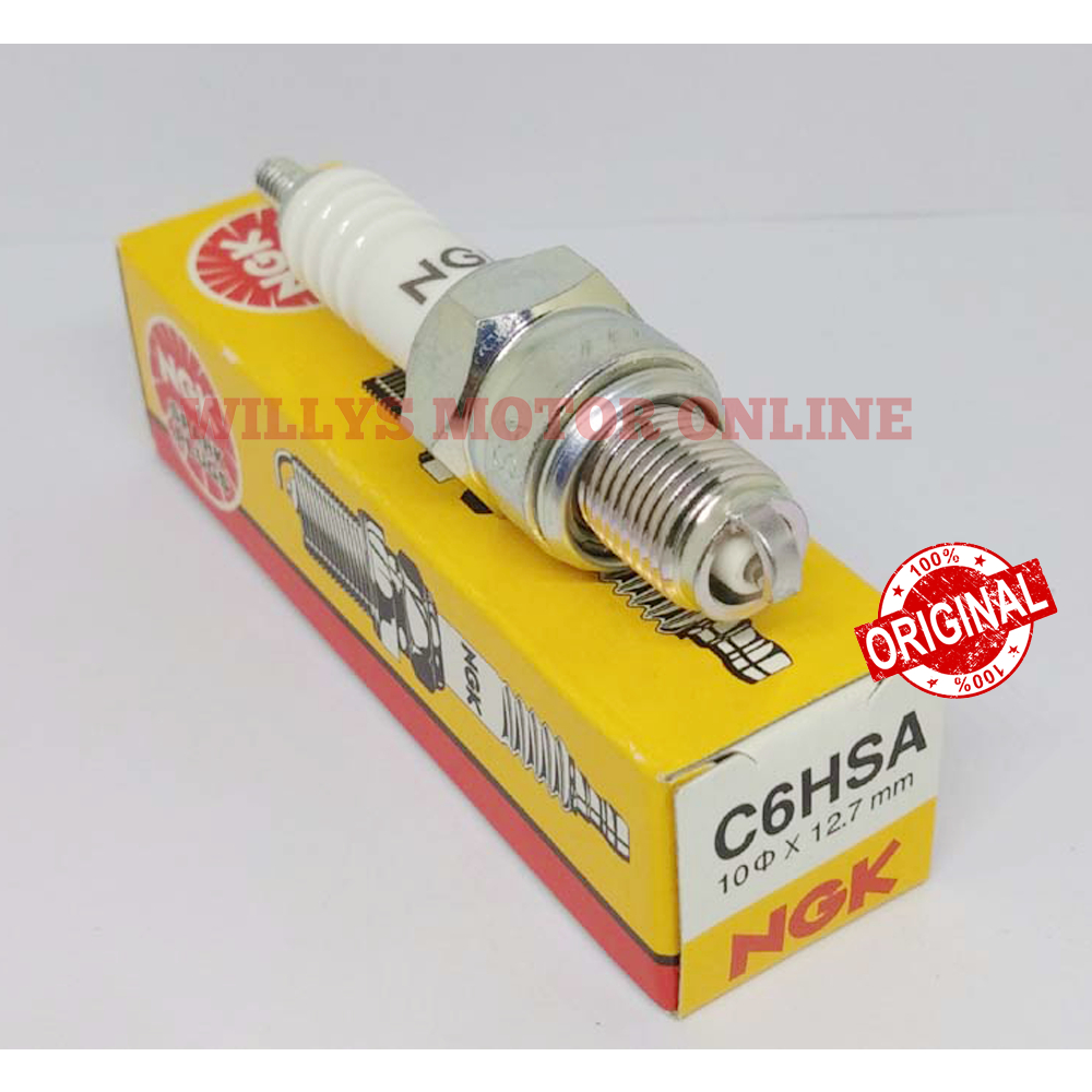 Jual Busi C6HSA NGK Original / Busi Jupiter Vega r Smash | Shopee Indonesia