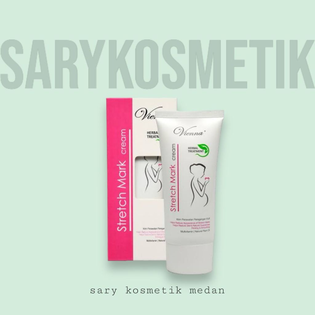 Jual VIENNA CREAM STRETCH MARK 80 ML - CREAM ANTI SELULIT DAN GARIS ...