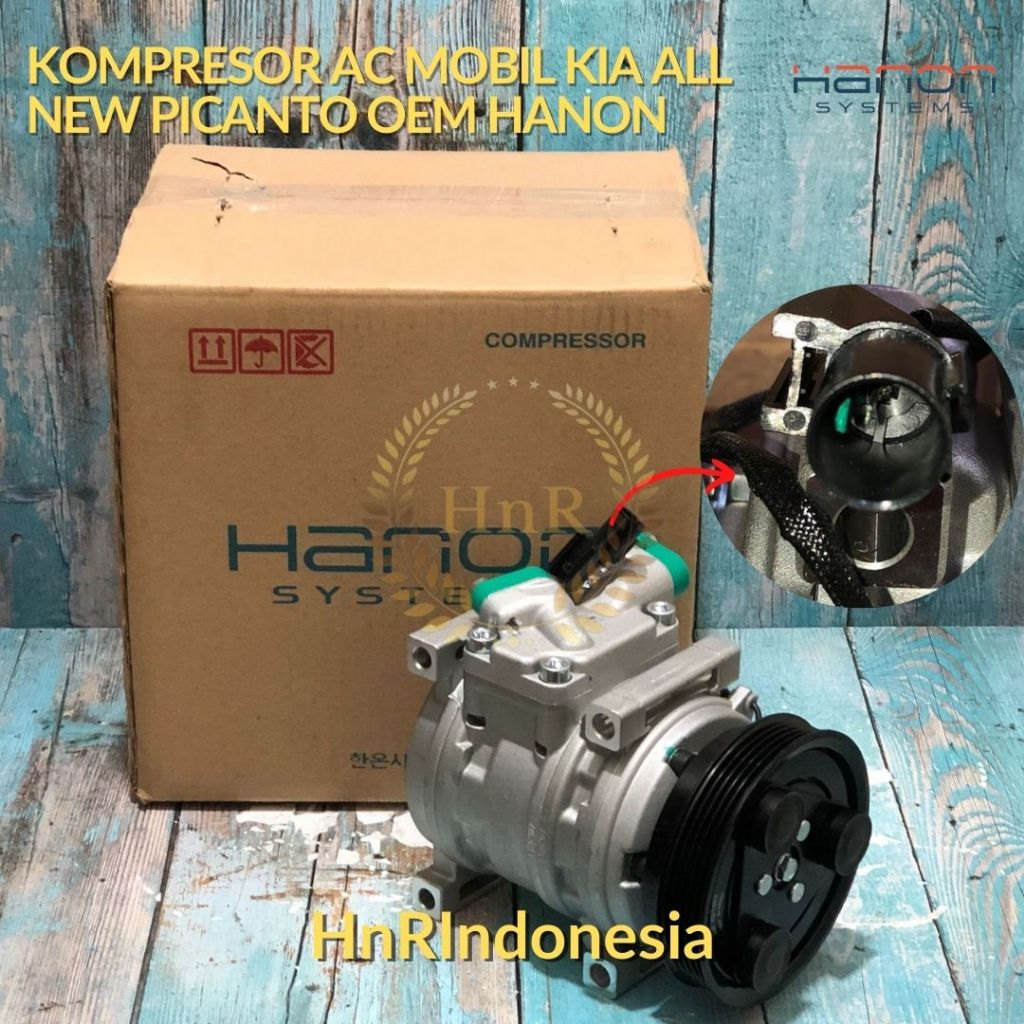 Jual Kompresor AC Mobil Kia All New Picanto COMPRESSOR OEM HANON ...