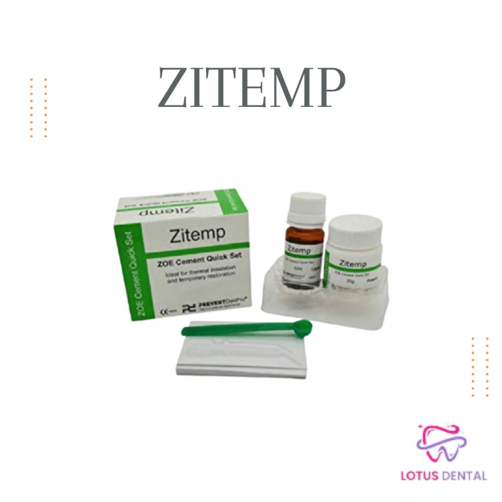 Jual Zitemp (Zinc Oxide+Eugenol / Cement Tambalan Sementara) | Shopee ...
