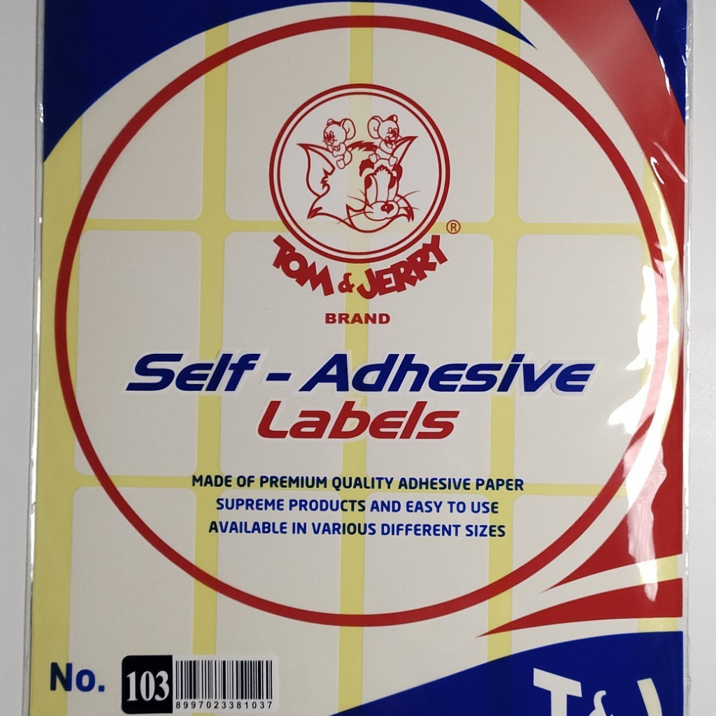 Jual Label Tom & Jerry No 103 (32*64mm) | Shopee Indonesia