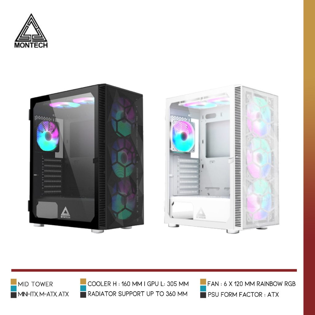 Jual MONTECH X3 MESH | Shopee Indonesia