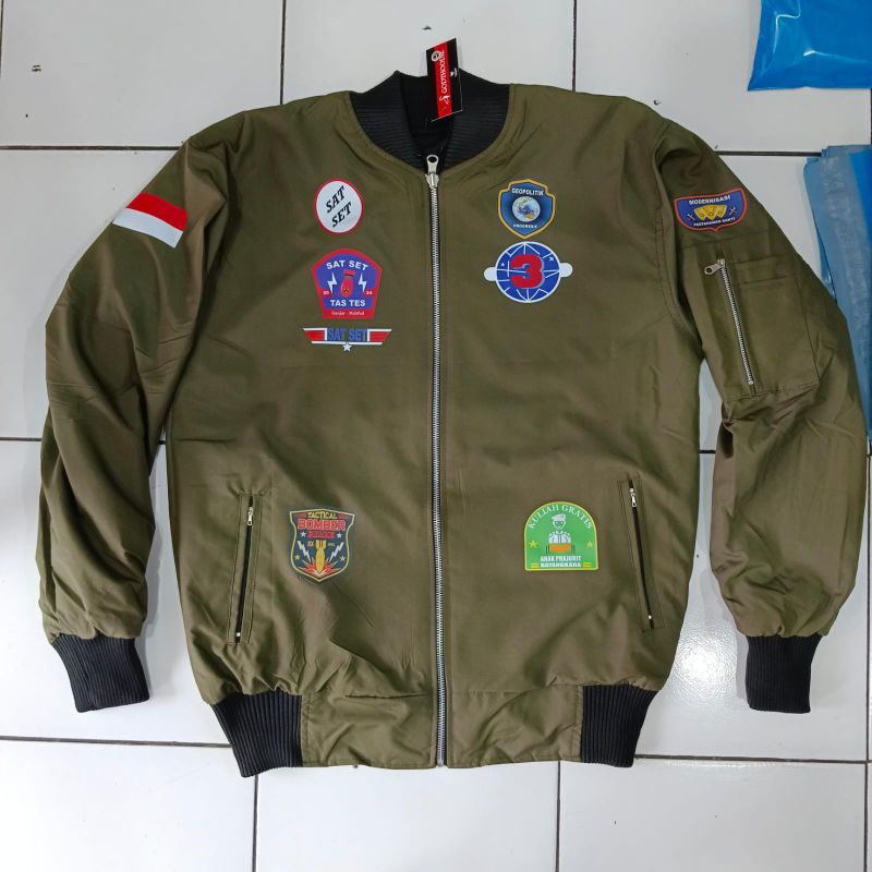 Jual Jacket Army Elegant Top GUN Sat set Capres 3 | Shopee Indonesia