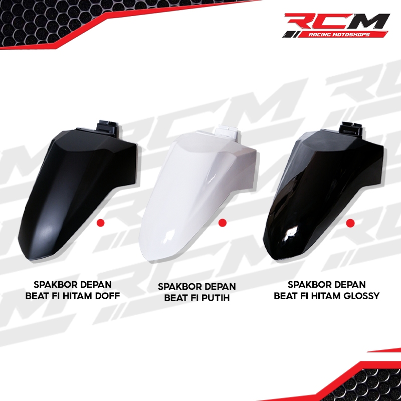 Jual Spakbor depan Honda beat fi th 2013-2015 warna hitam | Shopee ...