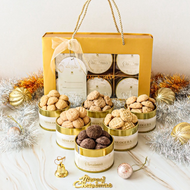 Jual 1212 MALL Carol Hampers Christmas Natal Kue Kering 6 Kaleng ...