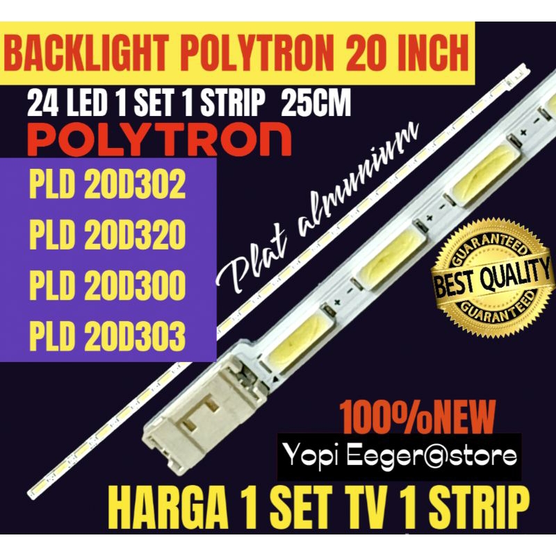 Jual BACKLIGHT TV LCD LED POLYTRON 20 INCH PLD20D300- PLD20D302 ...